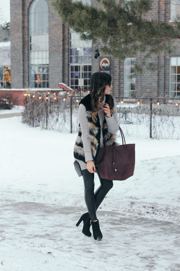 Winter Date Night Outfit - Teach Me Style - A style, beauty and life blog.